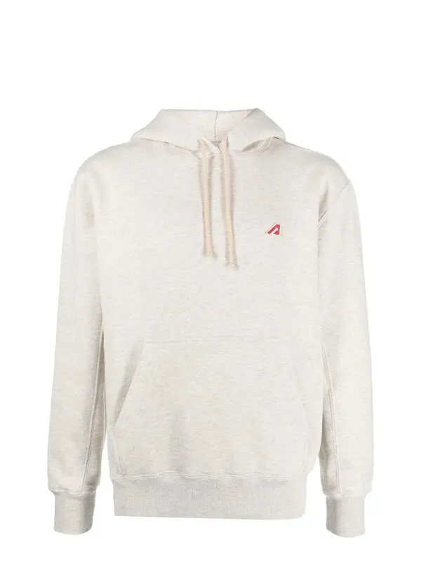 AUTRY Cotton Hoodie - Beige