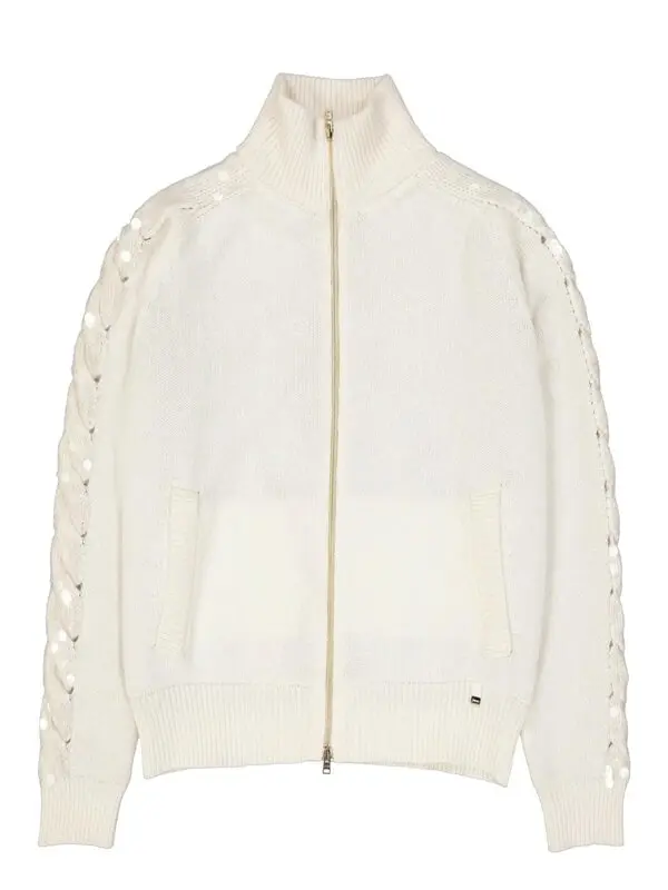 Herno Cashmere Cardigan - White