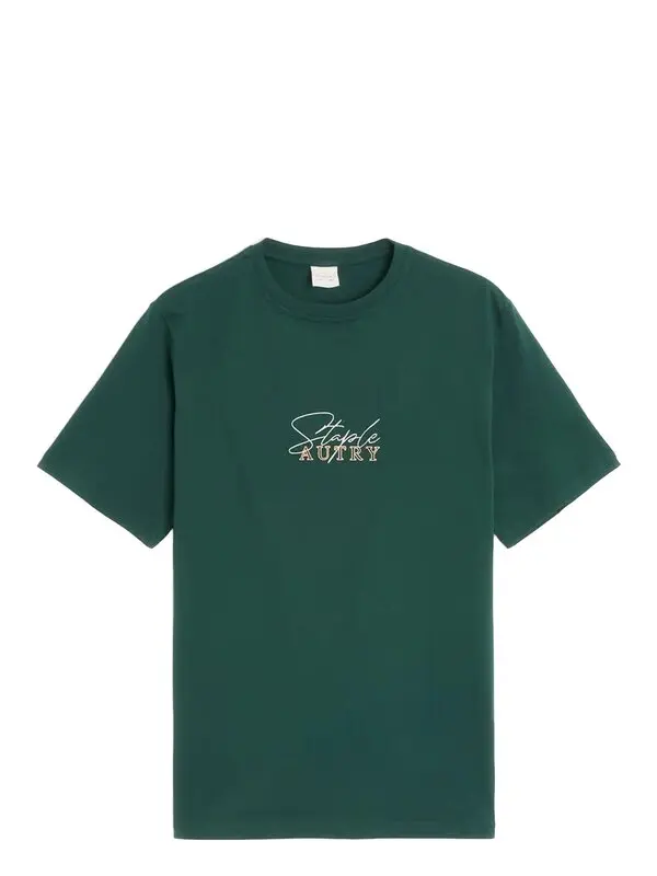 AUTRY Cotton T Shirt - Green