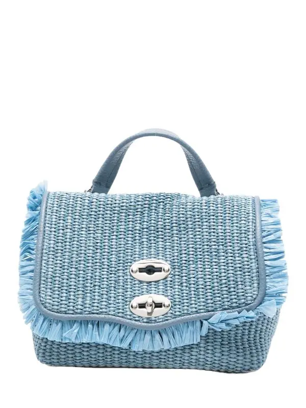 ZANELLATO Postina Vimini Baby Handbag - Blue