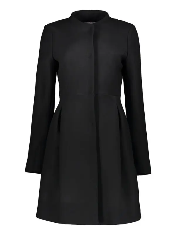 Herno Virgin Wool Coat - Black