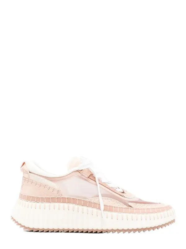 Chloé Nama Sneakers - Beige