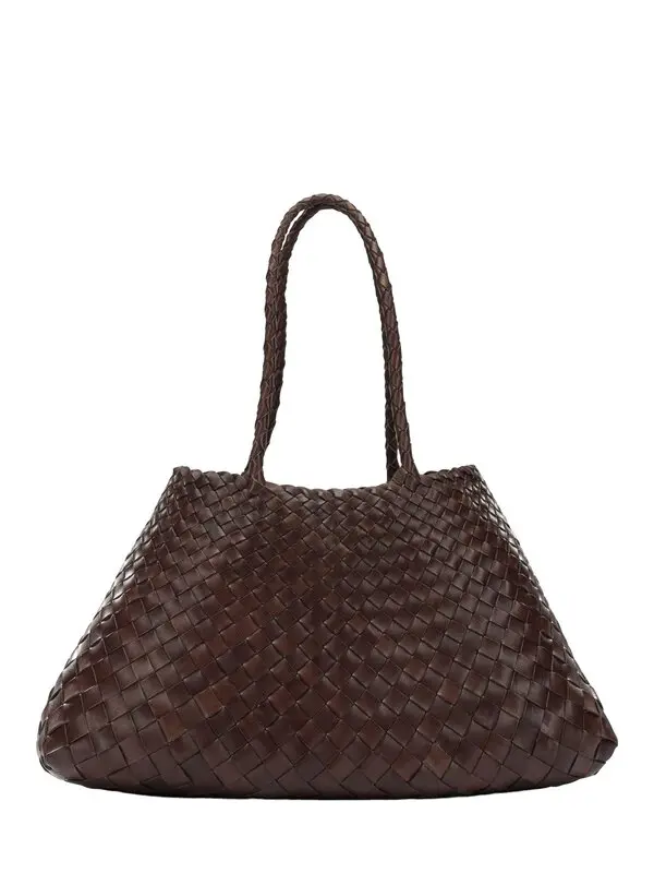 Dragon Diffusion Santa Croce Large Handbag - Brown
