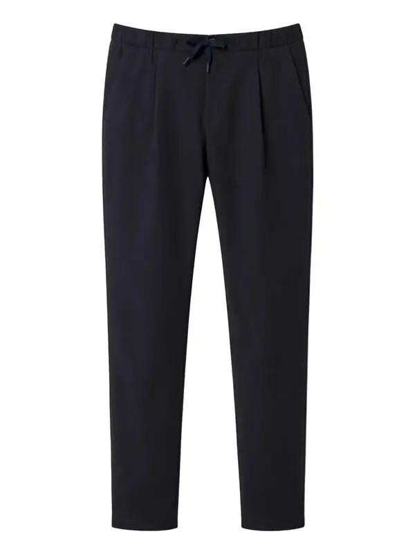 Herno Wool Casual Pants - Blue