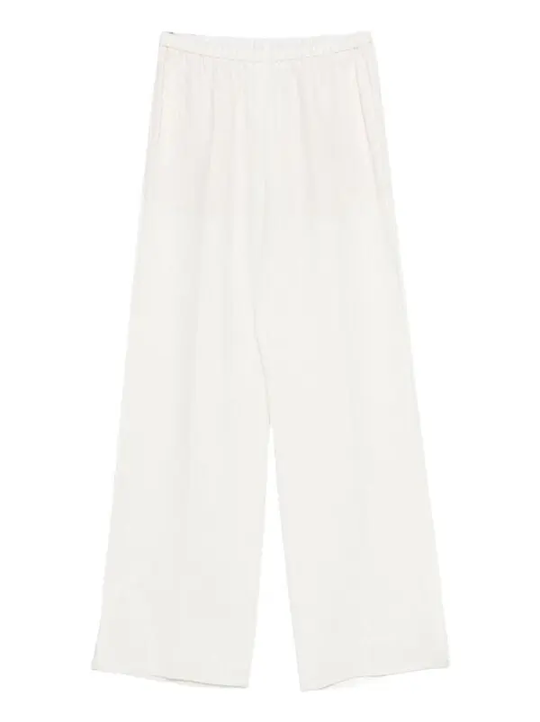 FORTE_FORTE Linen Pants - White