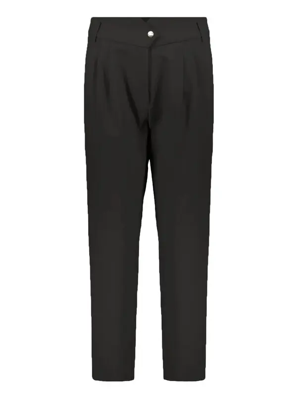 Herno Pleated Trousers - Black