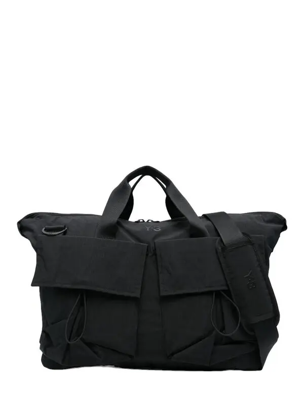Y3 Nylon Messenger Bag - Black