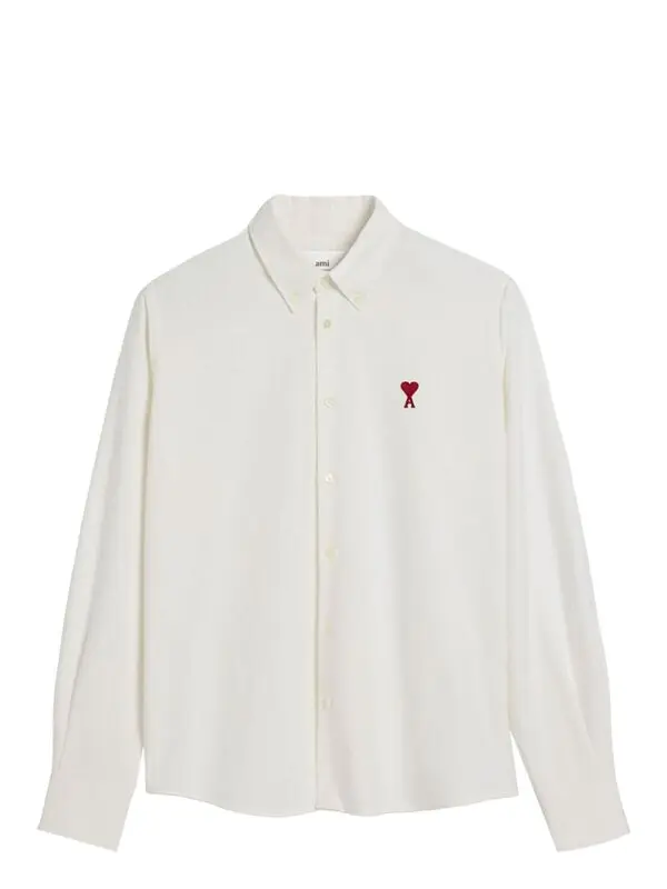 Ami De Coeur Cotton Shirt - White