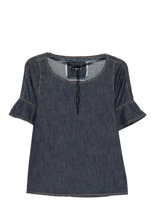SUSANNE BOMMER Cotton Top - Blue