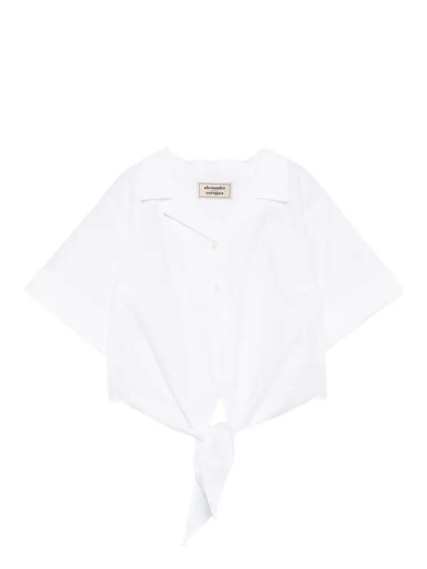 ALESSANDRO ENRIQUEZ Cotton Shirt - White