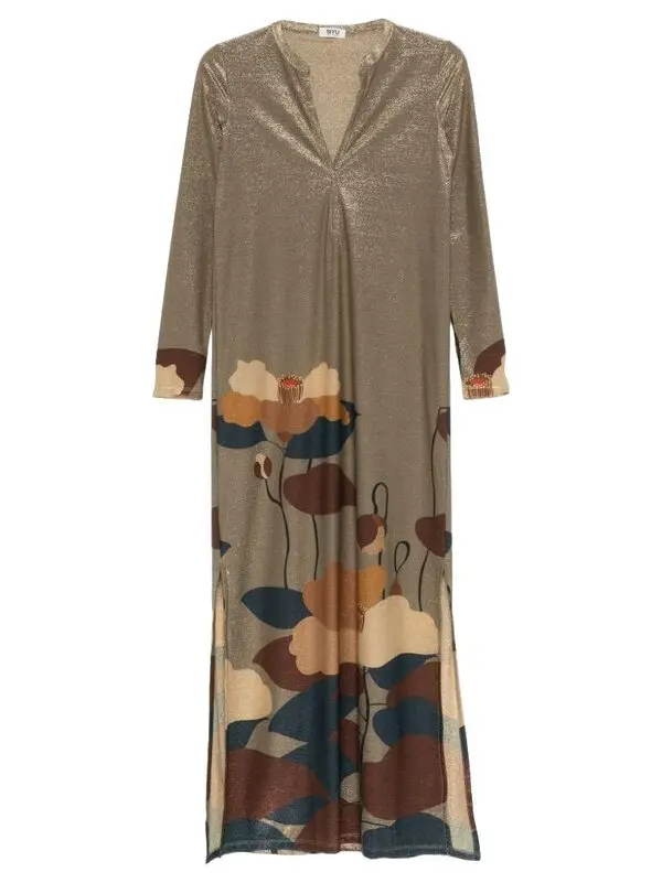 SIYU Ninfa Kaftan Dress - Green