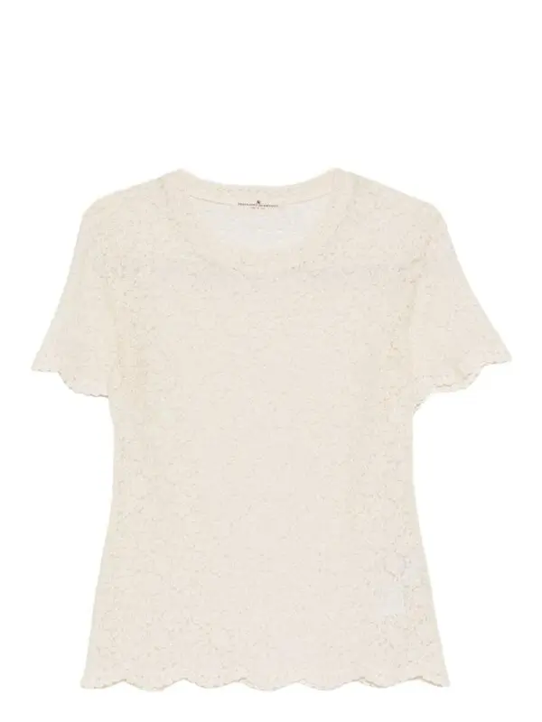Ermanno Scervino Embroidered T-shirt - White