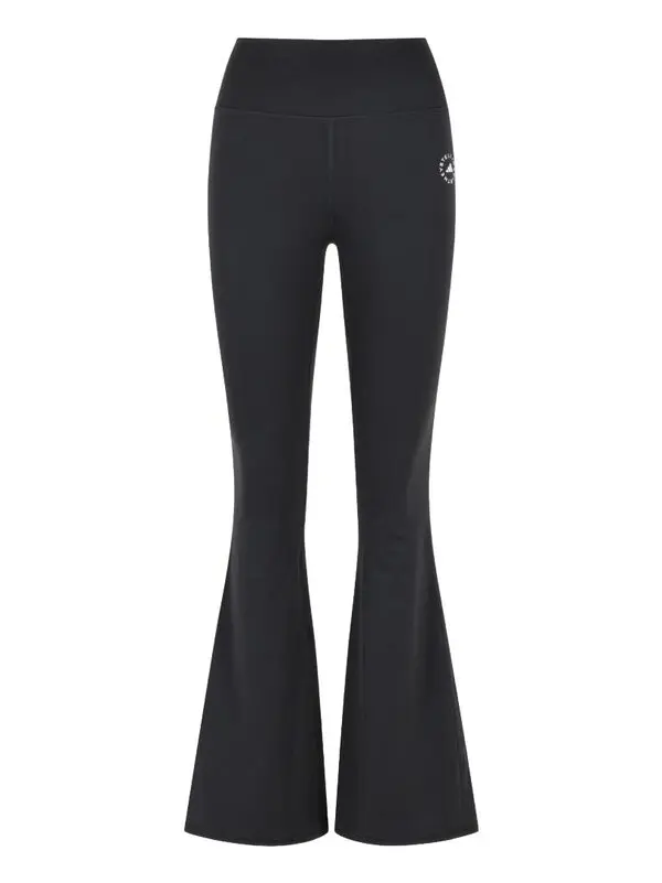 Adidas By Stella McCartney Flared Leg Leggings - Black
