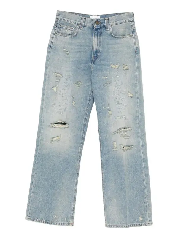 HAIKURE Winny Wide-leg Denim Jeans - Clear Blue