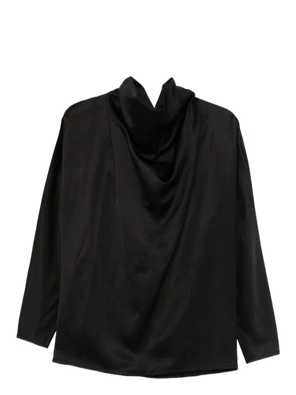 TOTEME Long Sleeves Blouse - Black