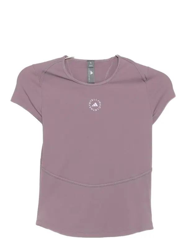 Adidas By Stella McCartney Logo T-shirt - Lilac