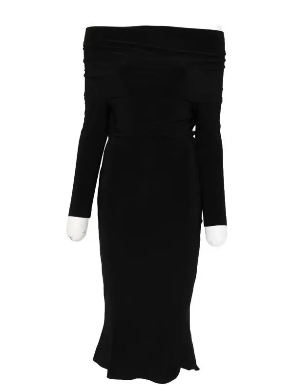 Norma Kamali Midi Dress - Black