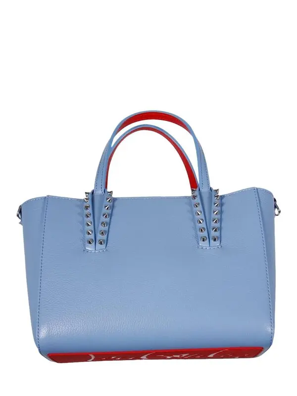 CHRISTIAN LOUBOUTIN Cabata Mini Tote Bag - Clear Blue
