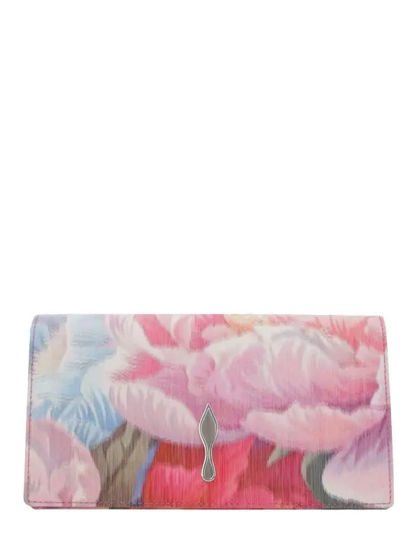 CHRISTIAN LOUBOUTIN Bettina Peony Print Clutch - Multicolour