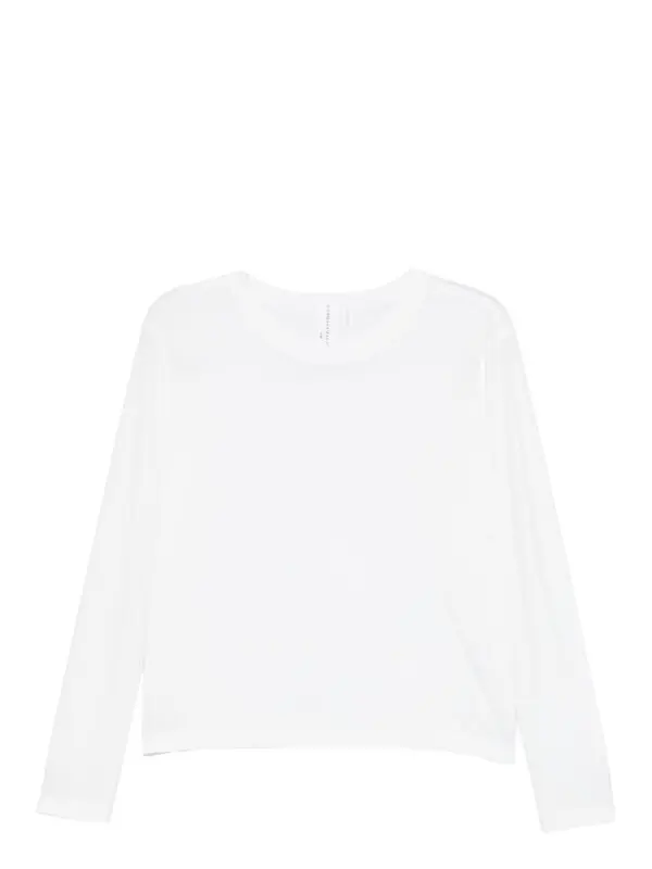 Norma Kamali Long Sleeve Top - White