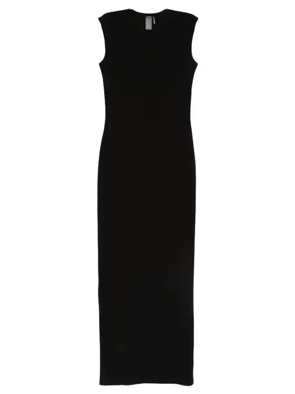 Norma Kamali Sleeveless Long Dress - Black