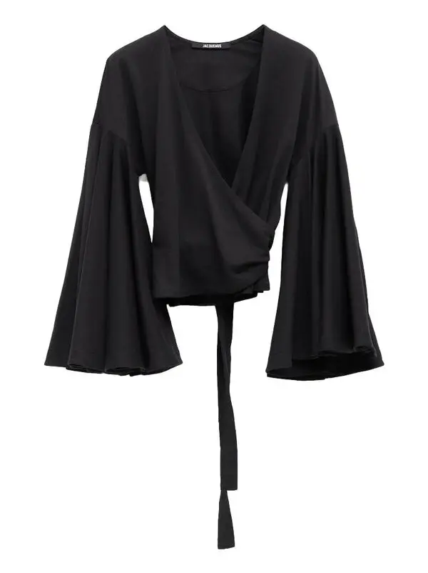 Jacquemus La Cache Coeur Ventadou Top - Black
