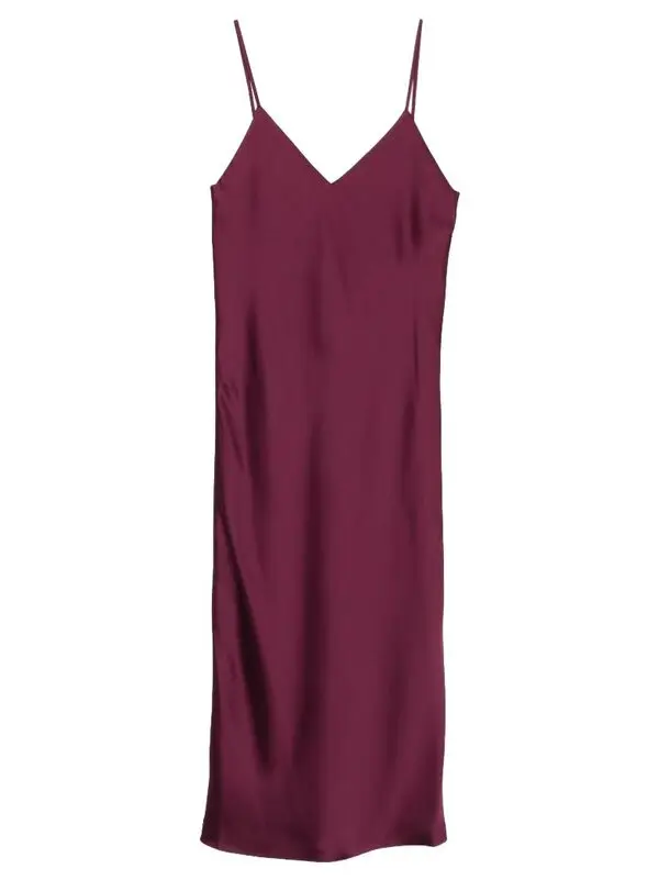Norma Kamali Slip Dress - Purple