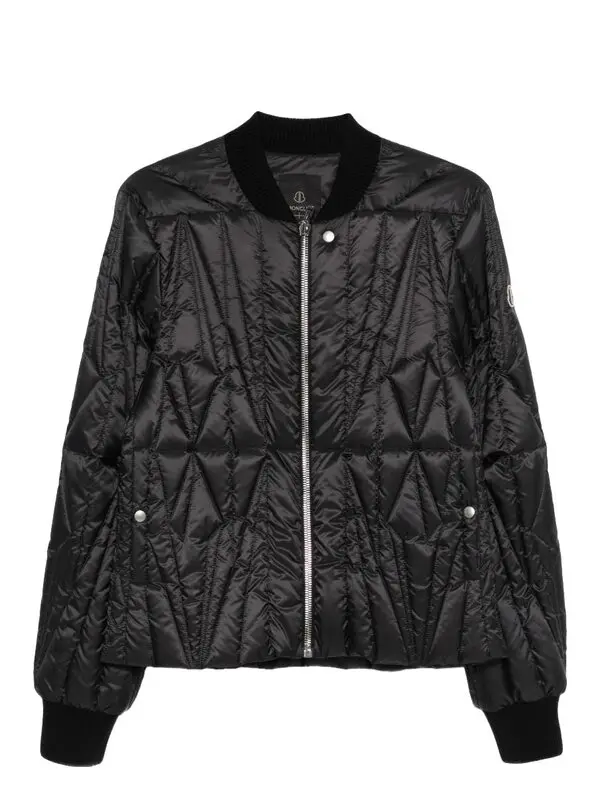 Moncler Nylon Blouson Jacket - Black