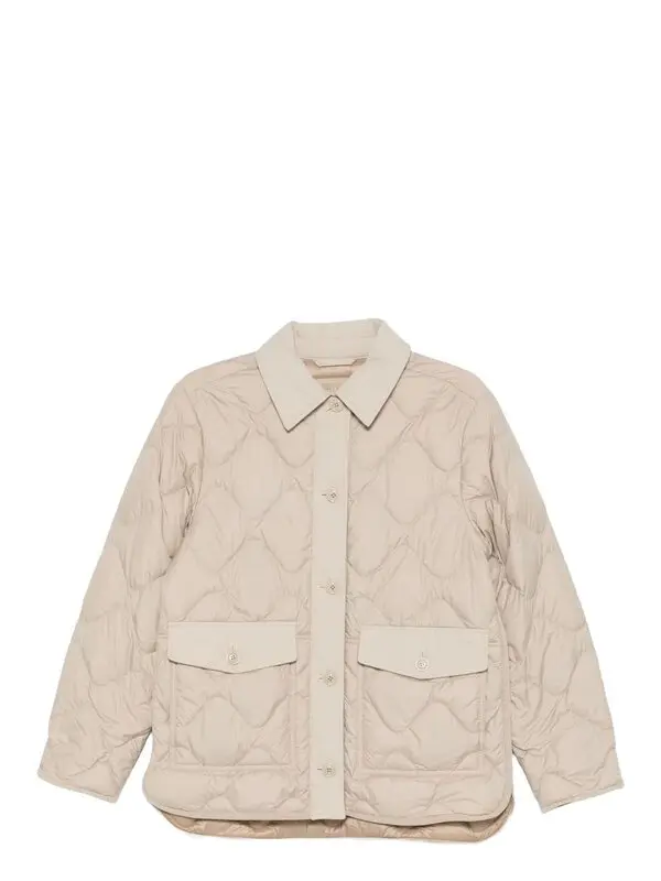 Woolrich Quilted Nylon Blouson Jacket - Beige