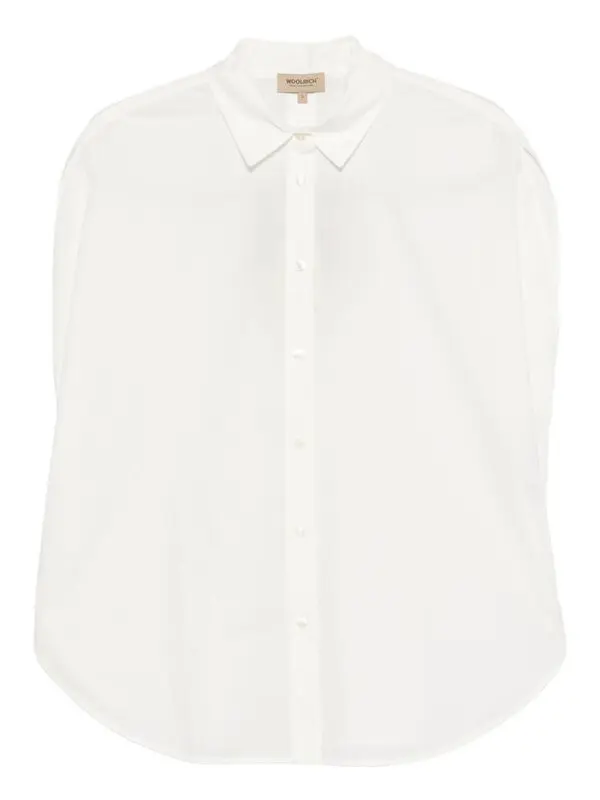 Woolrich Cotton Poplin Shirt - White