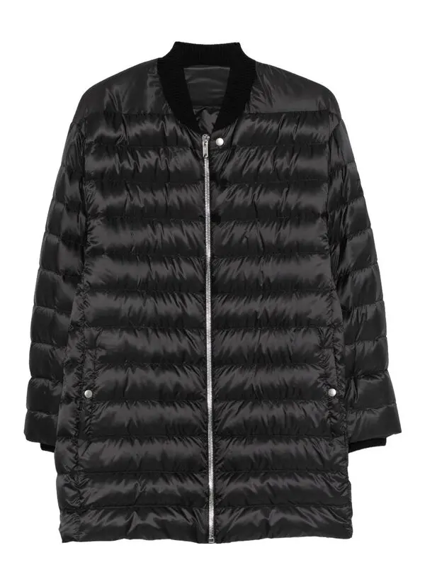 Moncler Nylon Parka Coat - Black