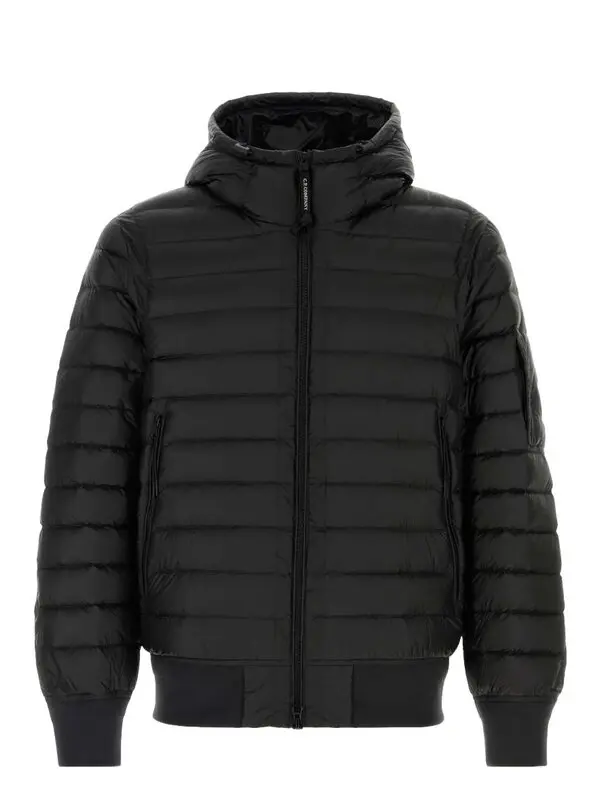 C.P. COMPANY Dd Shell Hooded Down Jacket - Black