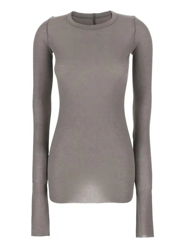 Rick Owens Long Sleeve Top - Grey