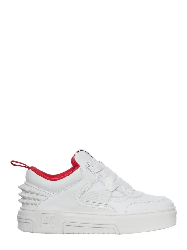 CHRISTIAN LOUBOUTIN Astroloubi Leather Sneakers - White