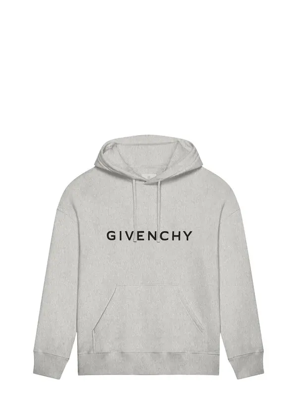 Givenchy Slim Fit Hoodie - Grey