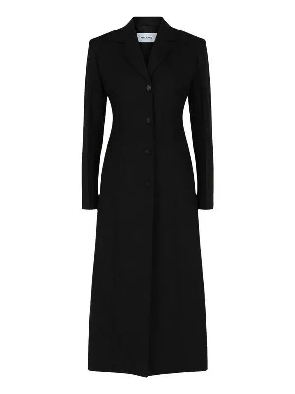 FERRAGAMO Tailored Coat - Black