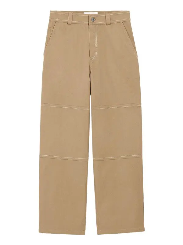Ami Worker Trousers - Tan