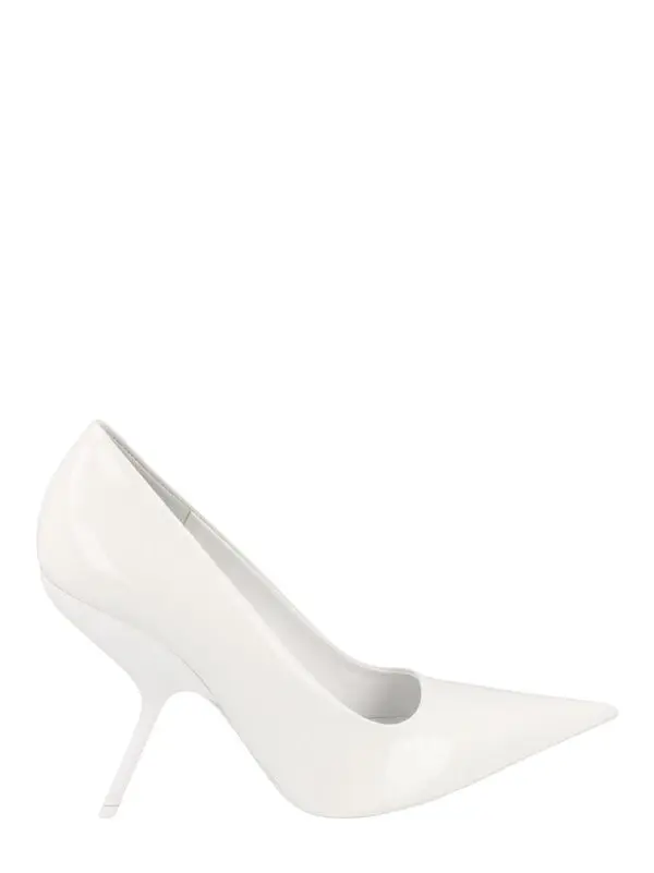 FERRAGAMO Eva X5 Patent Leather Pump - White