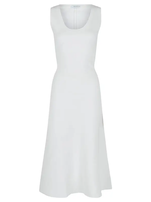 FERRAGAMO Sleeveless A-line Dress - White