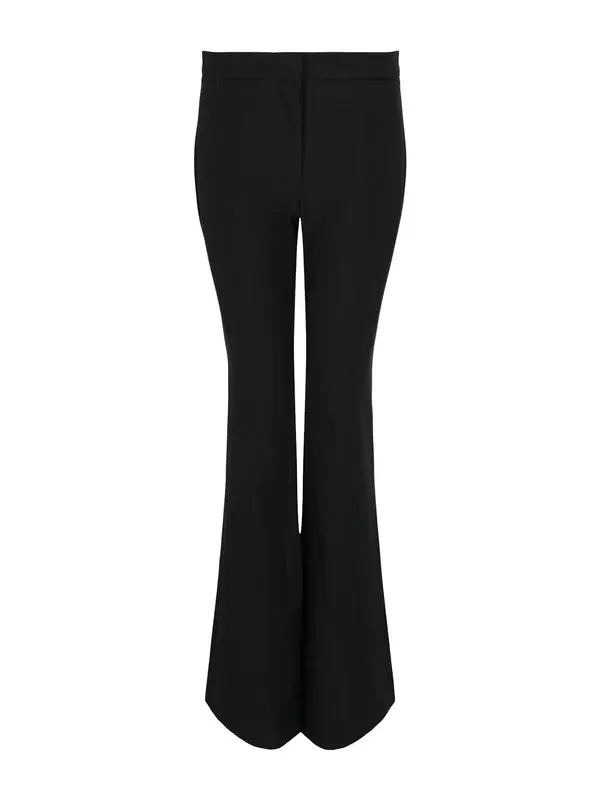 Alexander McQueen Bootcut Tailored Trousers - Black