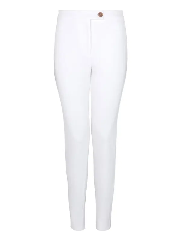 FERRAGAMO Slim-fit Trousers - White