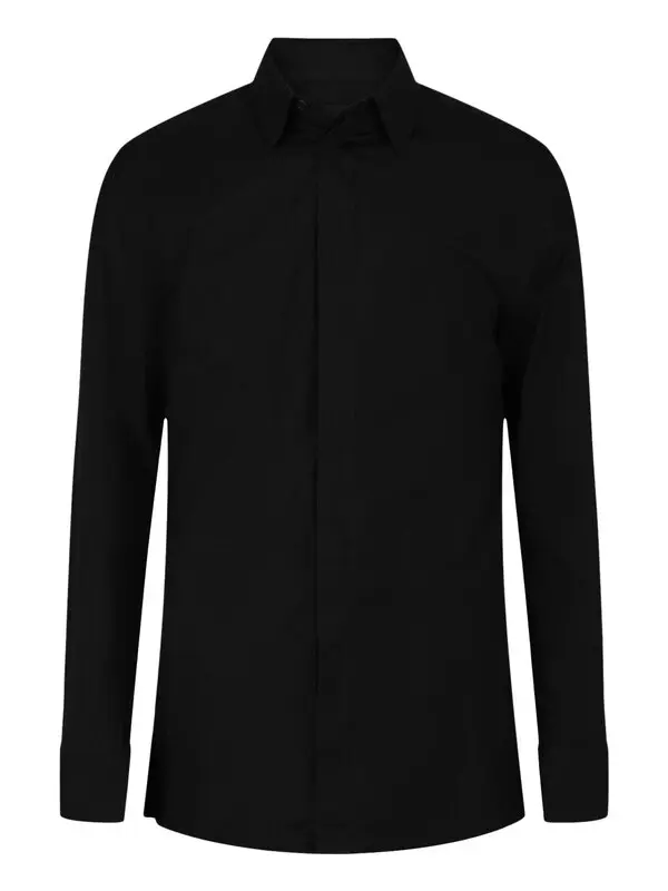 Givenchy Contemporary Fit Monogram Dress Shirt - Black