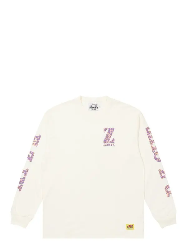 PALACE Jimmy'z Washed Long-sleeve - White
