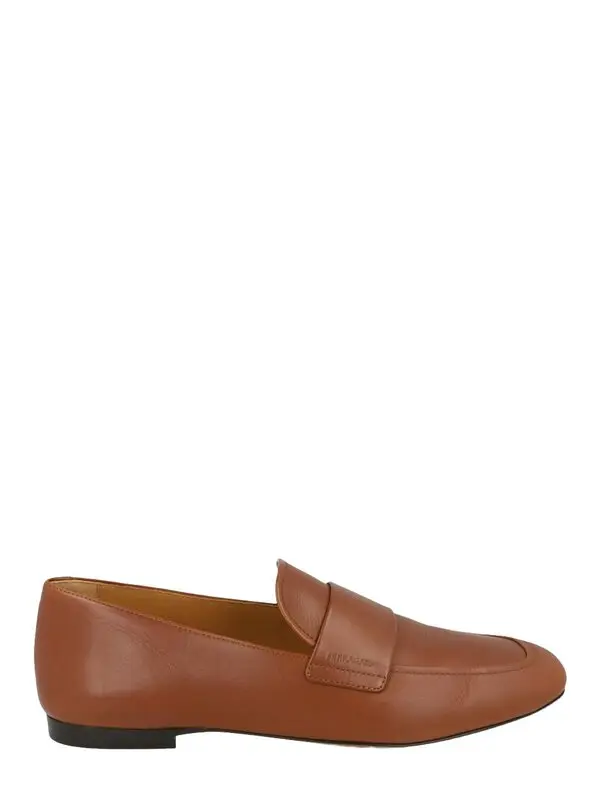 FERRAGAMO Gedeone Leather Loafer - Brown