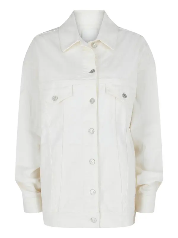 Givenchy Oversized Denim Jacket - White