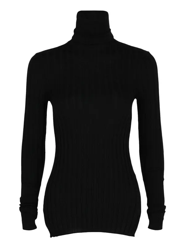 Givenchy Long-sleeve Roll Neck Sweater - Black
