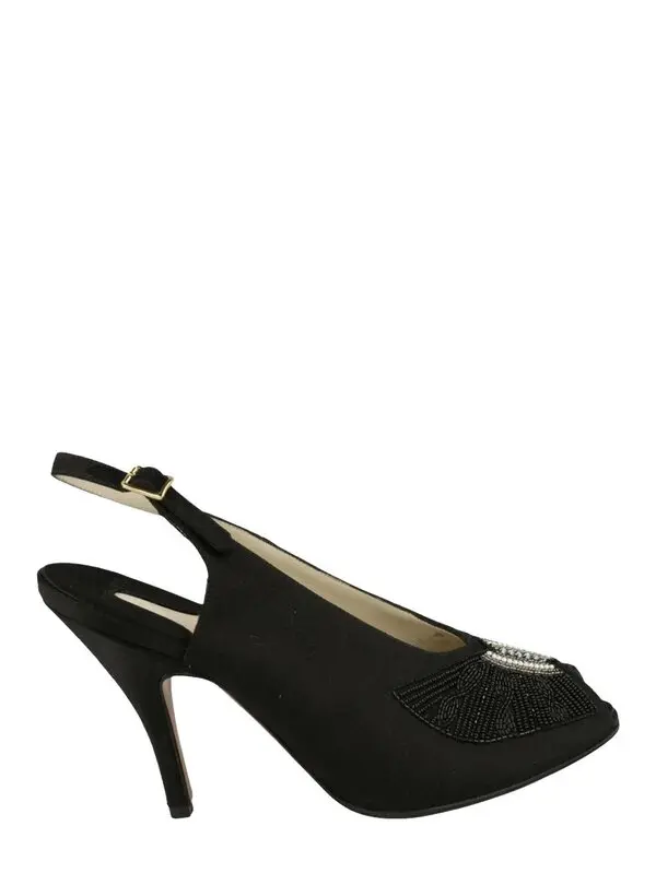 FERRAGAMO Stella 1955 Slingback Pumps - Black