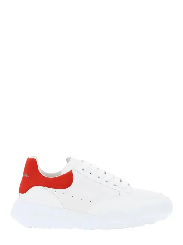 Alexander McQueen Oversized Court Trainer - White