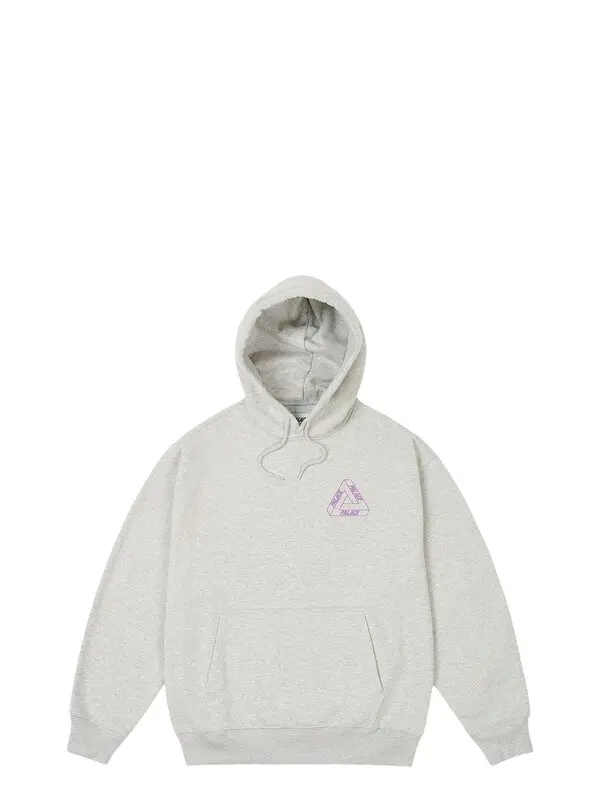 PALACE Glow Tri-ferg Hood - Grey