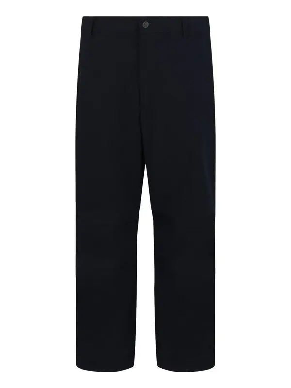 FERRAGAMO Straight-leg Trousers - Blue
